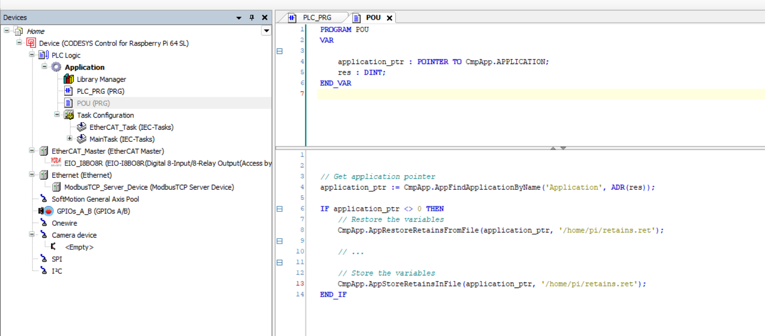 CODESYS Forge - CODESYS Forge / Talk / Engineering 🇬🇧: Retain / Persistent Variables in Codesys ...